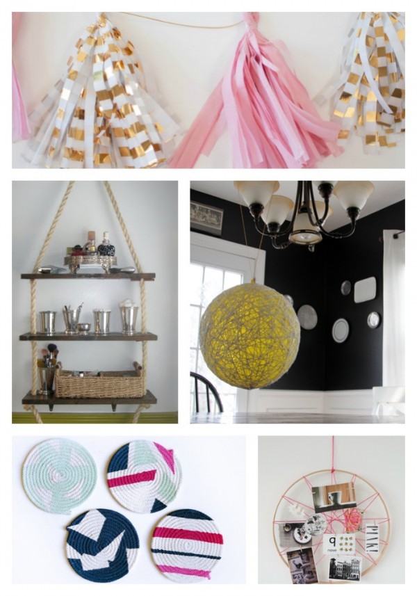 Awesome Rope/ String DIYs for every room in your house! - KnockOffDecor