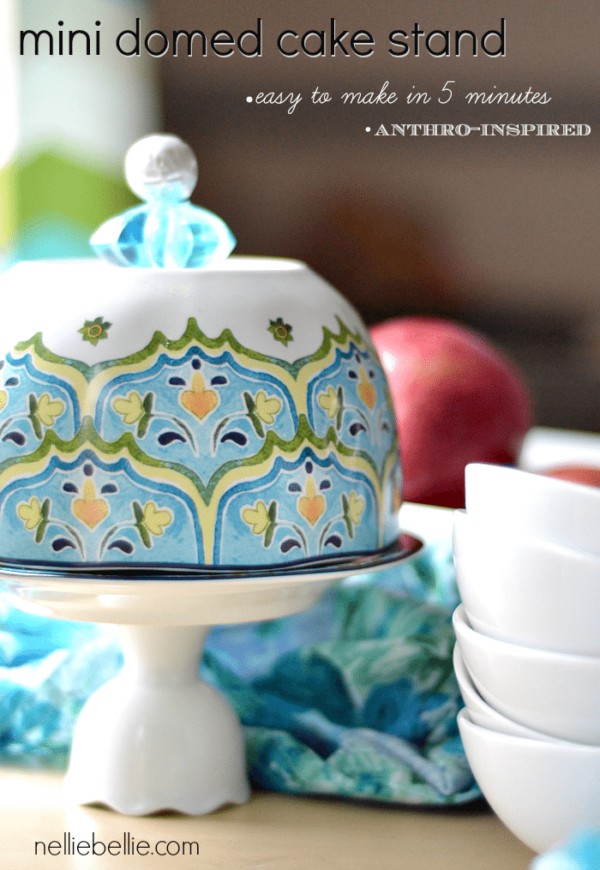Colorful Cake Stand Tutorial Knockoffdecor