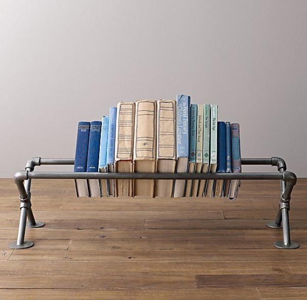 PVC Pipe Book Storage DIY - KnockOffDecor