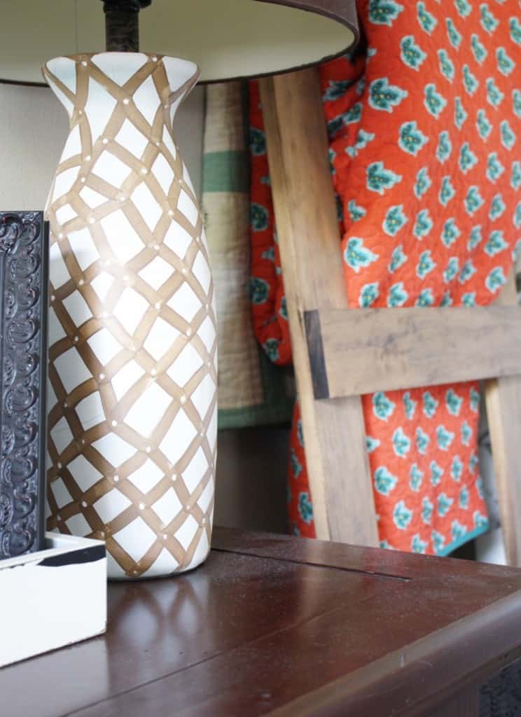 Geometric Lamp DIY - KnockOffDecor