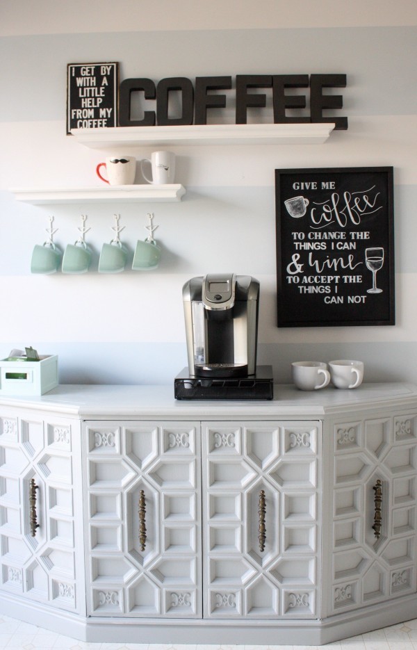 10 DIY Home Coffee Stations - KnockOffDecor