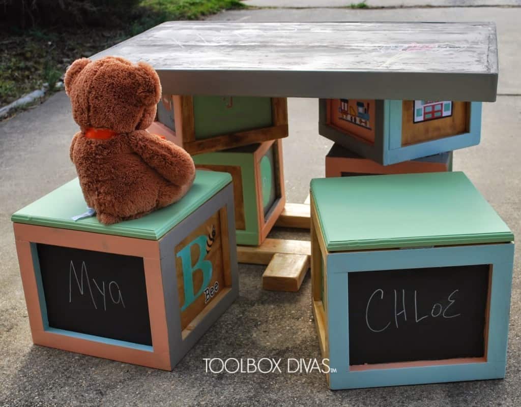 Whimsical Kid's Alphabet Block Storage Units - KnockOffDecor