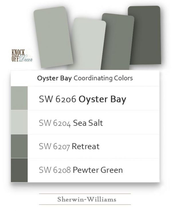 Sherwin Williams Oyster Bay SW 6206 Review – A Versatile Green for ...