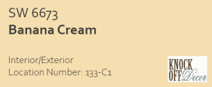 Sherwin Williams Banana Cream Review - A Most Cheerful Yellow ...