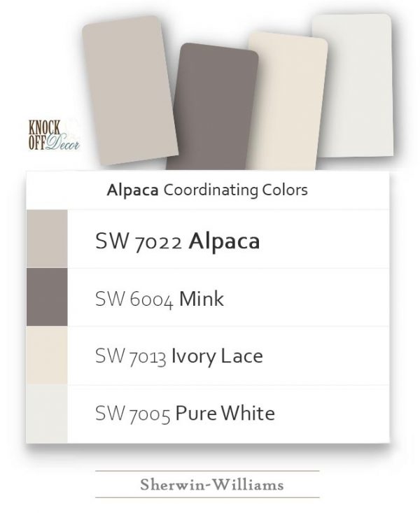 Sherwin Williams Alpaca SW 7022 Review: A Natrual Looking Greige Color ...