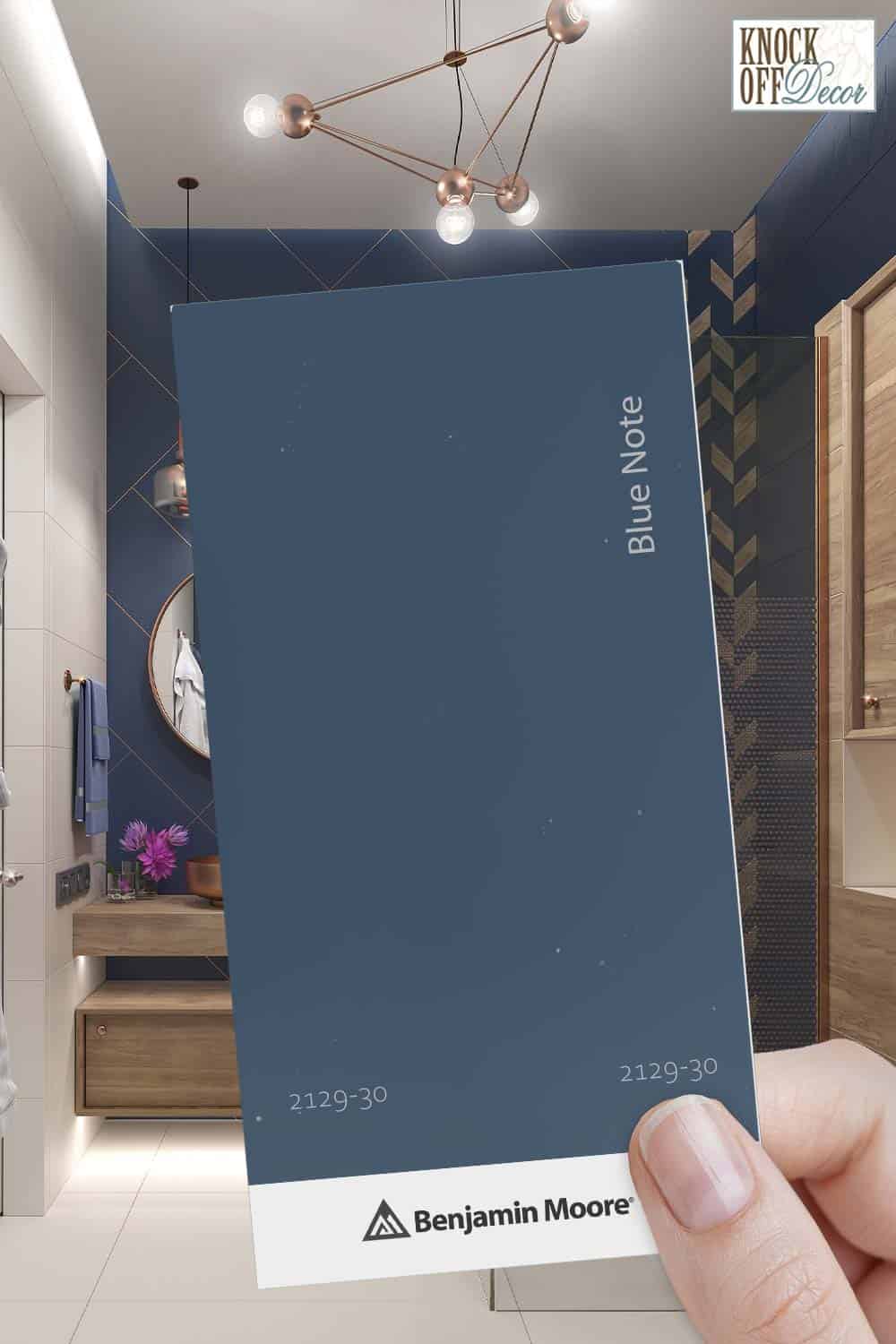 Benjamin Moore Blue Note 2129-30 – A Sophisticated Dark Blue-Black You ...