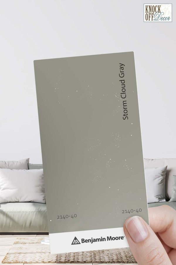 Benjamin Moore Storm Cloud Gray 2140-40 – A Dusty Gray-Green That Makes ...