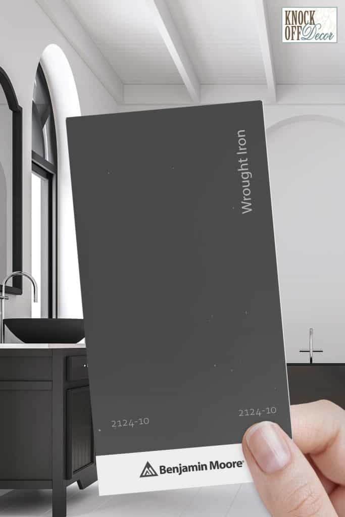 Benjamin Moore Wrought Iron Review – The Most Intimate Black - KnockOffDecor