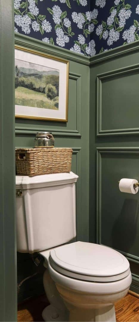 Bold DIY Powder Room Makeover on a Budget - KnockOffDecor