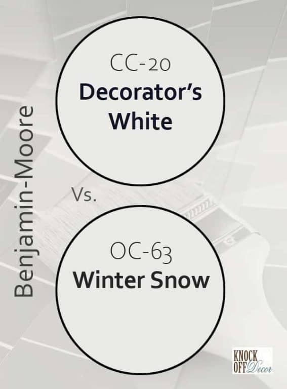 Benjamin Moore Decorator’s White CC-20 – The Ultimate Cool White for ...