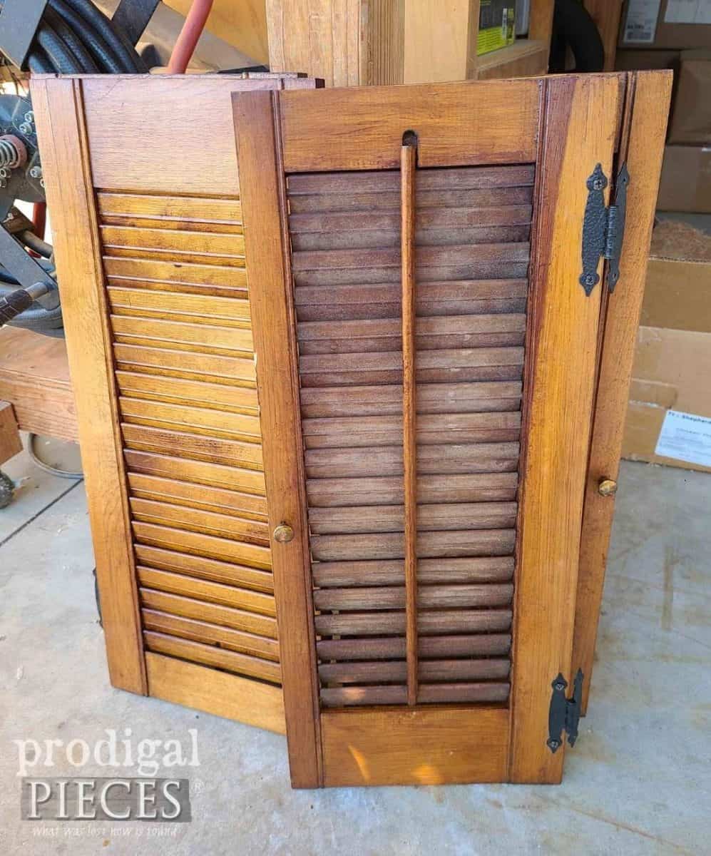 From Shutters to Chic: Easy DIY Cabinet Idea - KnockOffDecor