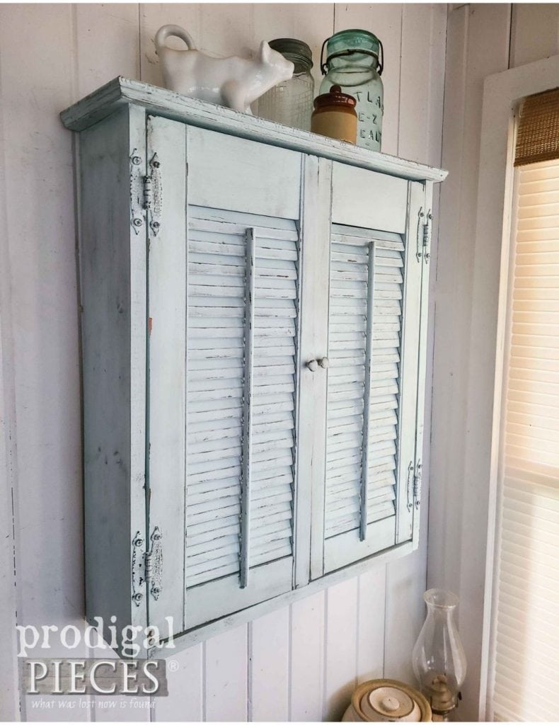 From Shutters to Chic: Easy DIY Cabinet Idea - KnockOffDecor