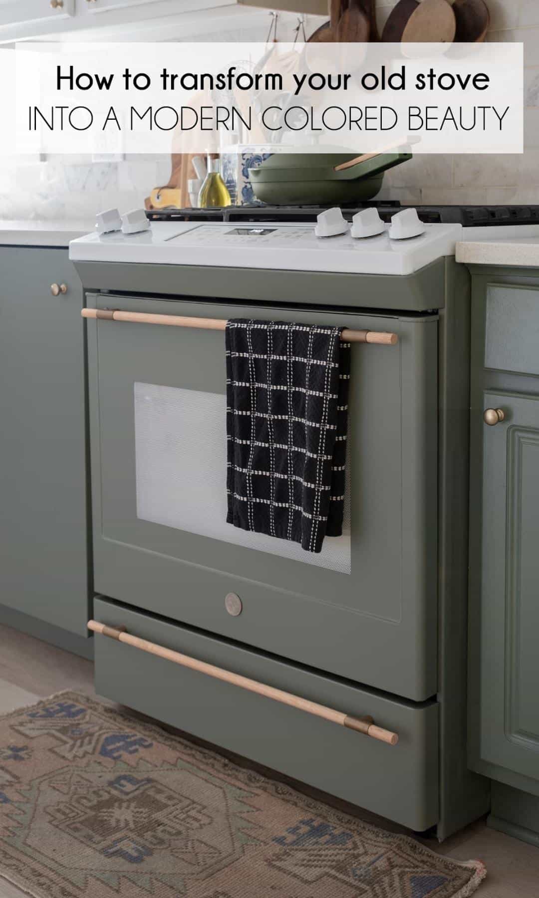 DIY Kitchen Glow-Up: Painted Stove Transformation - KnockOffDecor