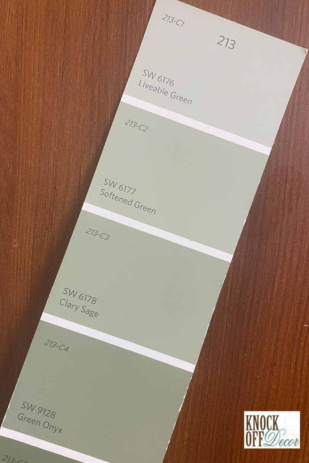 Sherwin Williams Clary Sage SW 6178 – A Muted Sage Green with Soothing ...