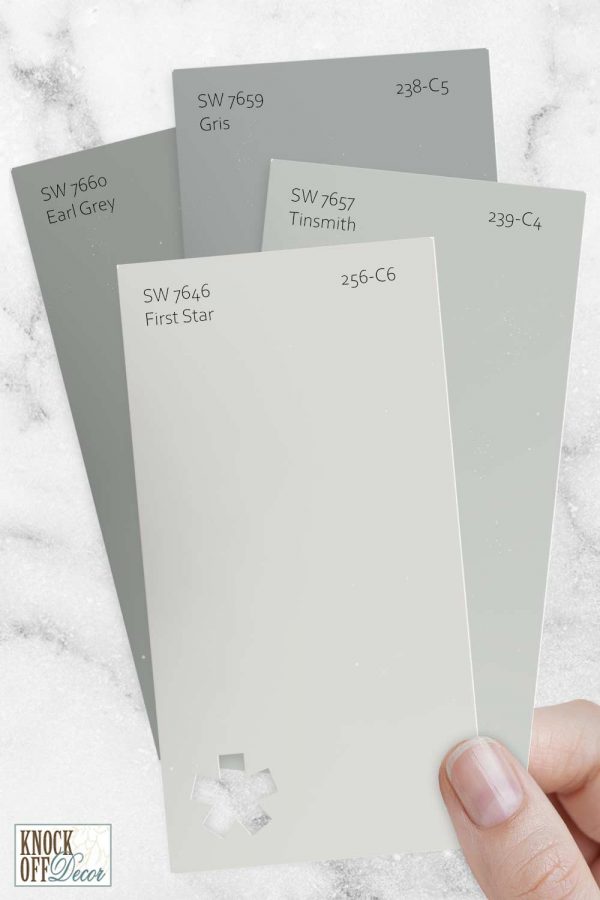 Sherwin Williams First Star Review – The Light and Cool Gray ...