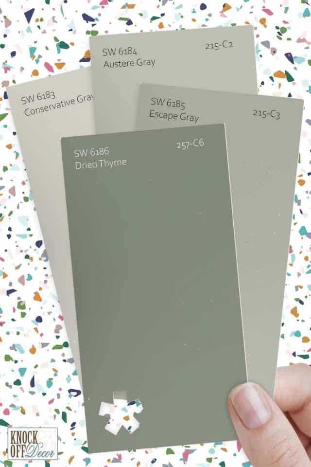 Sherwin Williams Dried Thyme Review – The Trending Sage Green Paint ...