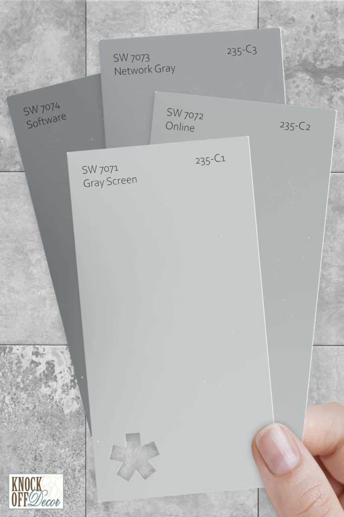 Sherwin Williams Gray Screen Review – The Exquisite Gray with Blue ...
