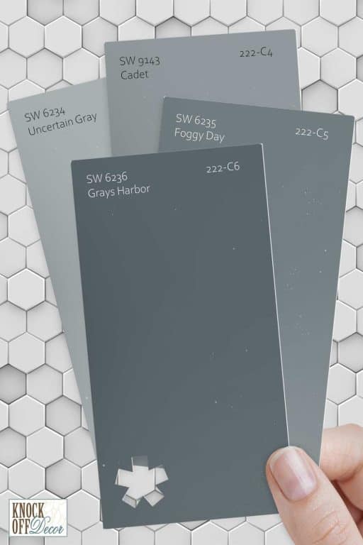 Sherwin Williams Grays Harbor SW 6236 – The "Pretty" Blue-Gray Paint ...