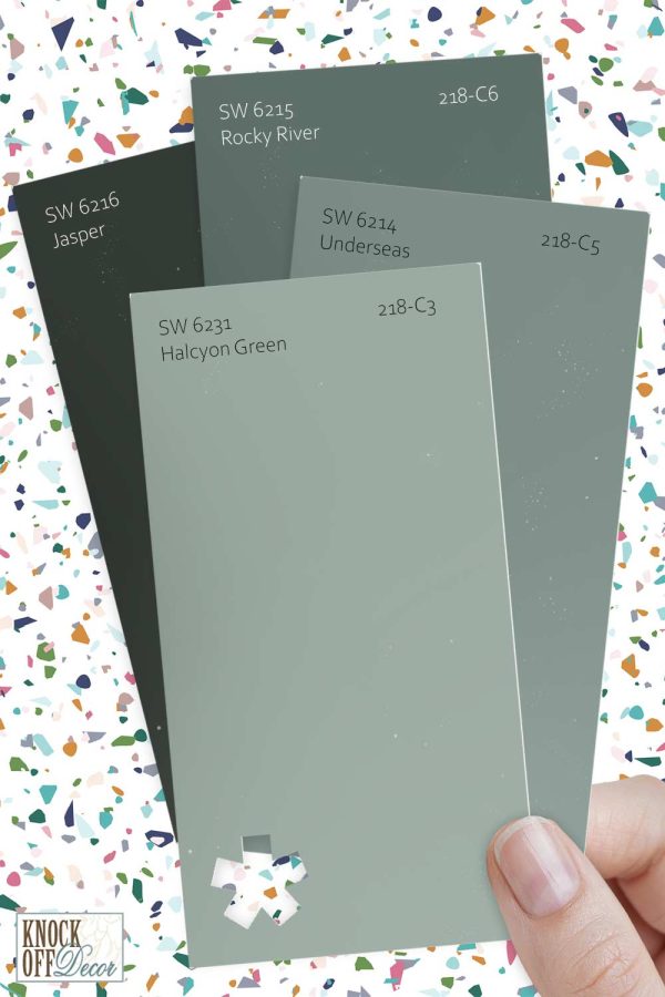 Sherwin Williams Halcyon Green SW 6213 – The Gorgeous Cool Blue-Green ...