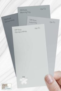 Sherwin Williams Olympus White Review - A Dreamy Light Gray - KnockOffDecor