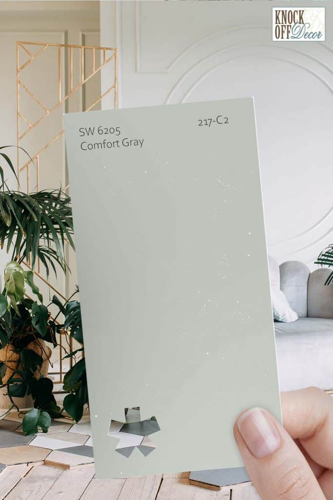 Sherwin Williams Comfort Gray Review - A Bold and Relaxing Green-Gray ...