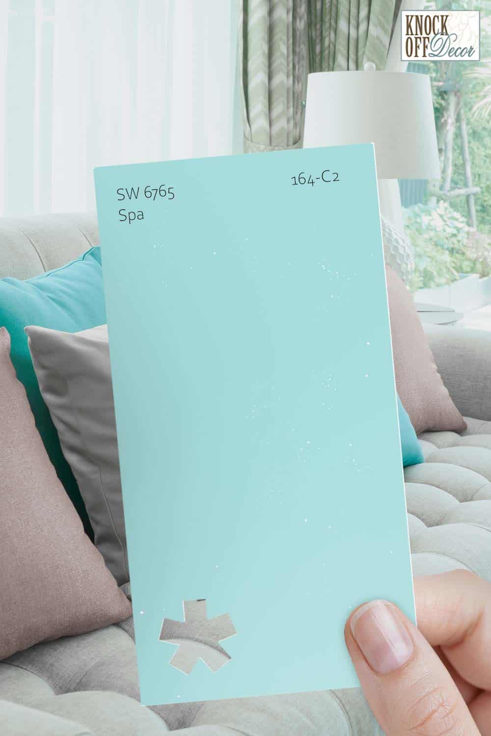 Sherwin-Williams Spa Review – The Bright & Cheerful Aqua Paint ...