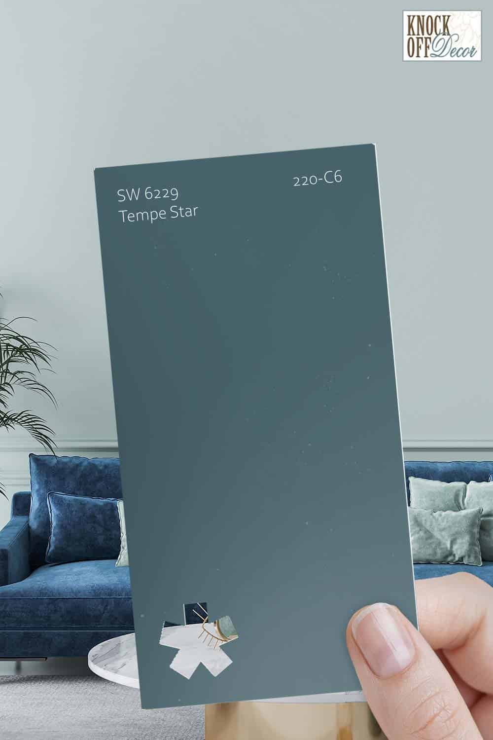Sherwin Williams Tempe Star SW 6229 – Gorgeous Dark Blue Heaven ...