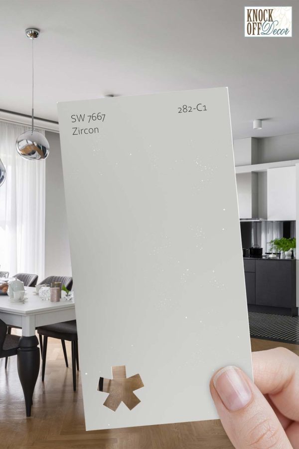 Sherwin Williams Zircon SW 7667 – The Exquisite Gray to Empower Your ...