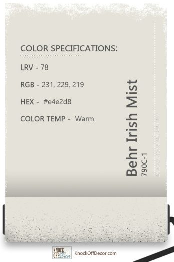 Behr Irish Mist Review – A Soft Gray to Captivate Your Space ...