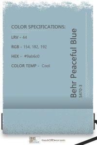 Behr Blue Paint Colors Guide: Most Popular + My Favorites ...