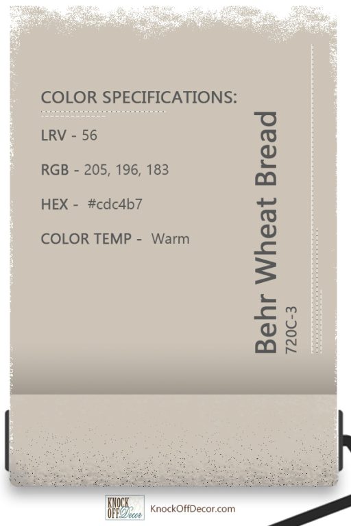 Behr Wheat Bread Review – Behr’s Popular Greige Paint Color - KnockOffDecor