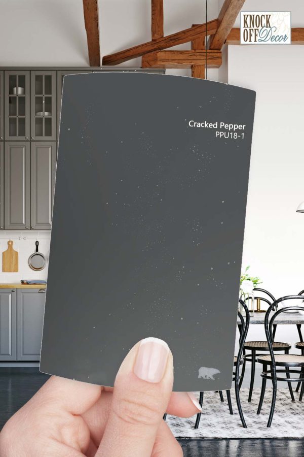 Behr Cracked Pepper Review – How This Dark Gray-Black Can Best Accent ...