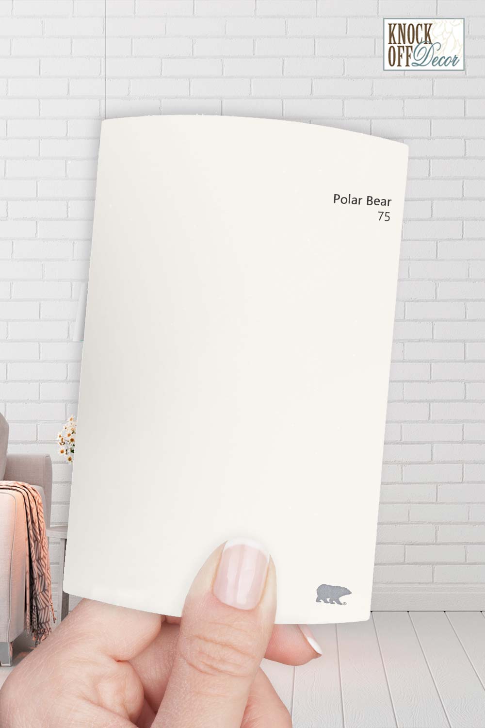 Behr Polar Bear 75 – The True Behr White Paint Color - KnockOffDecor