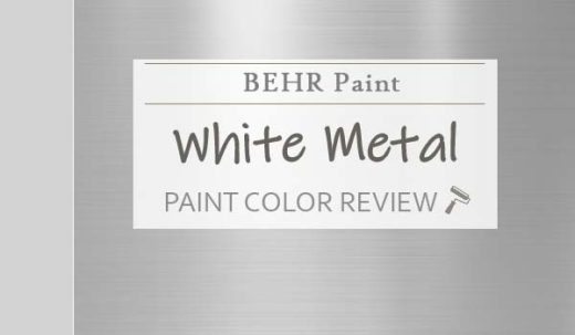 Behr White Metal N520-1 Review – The Ultimate True Gray to Embrace ...