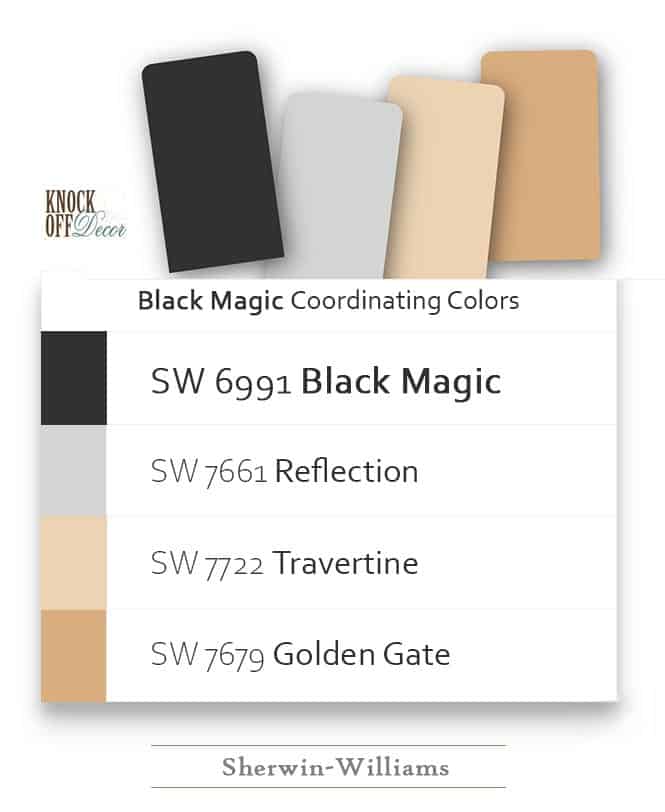 Sherwin Williams Black Magic Review - Your ULTIMATE Black - KnockOffDecor