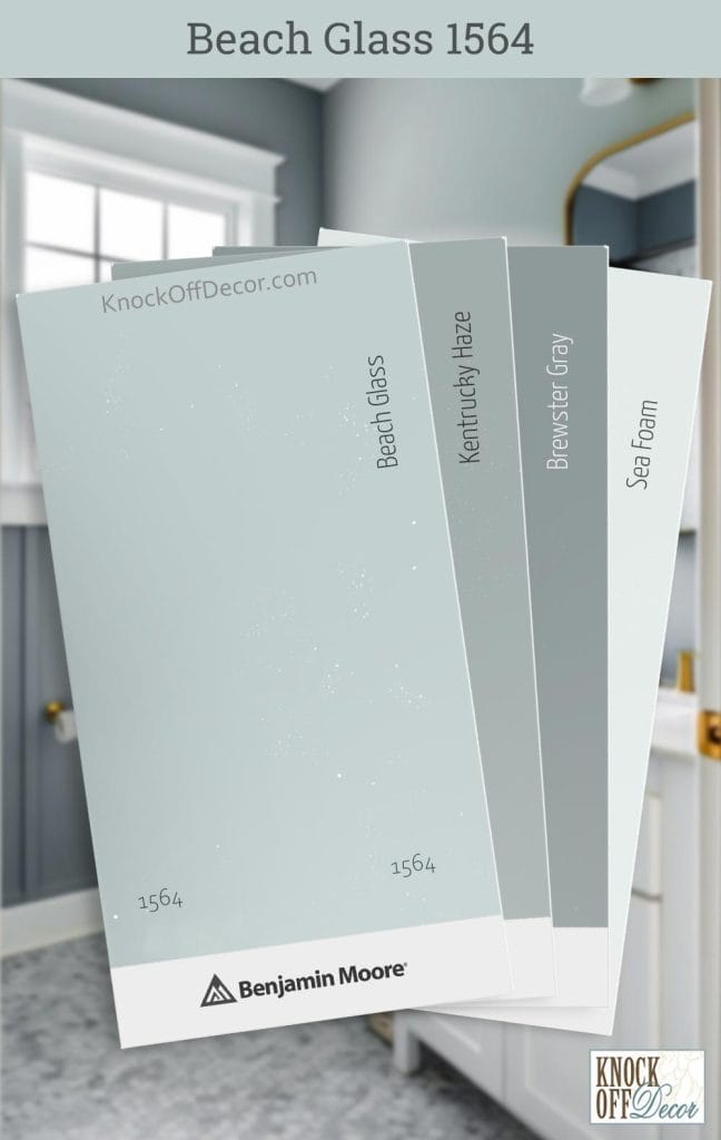 Benjamin Moore Beach Glass Review - A Most Refreshing Green - KnockOffDecor