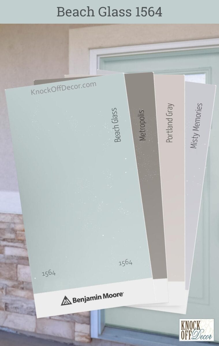 Benjamin Moore Beach Glass Review - A Most Refreshing Green - KnockOffDecor
