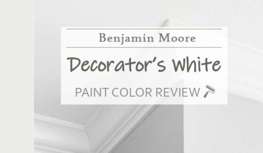 Benjamin Moore Decorator’s White CC-20 – The Ultimate Cool White for ...