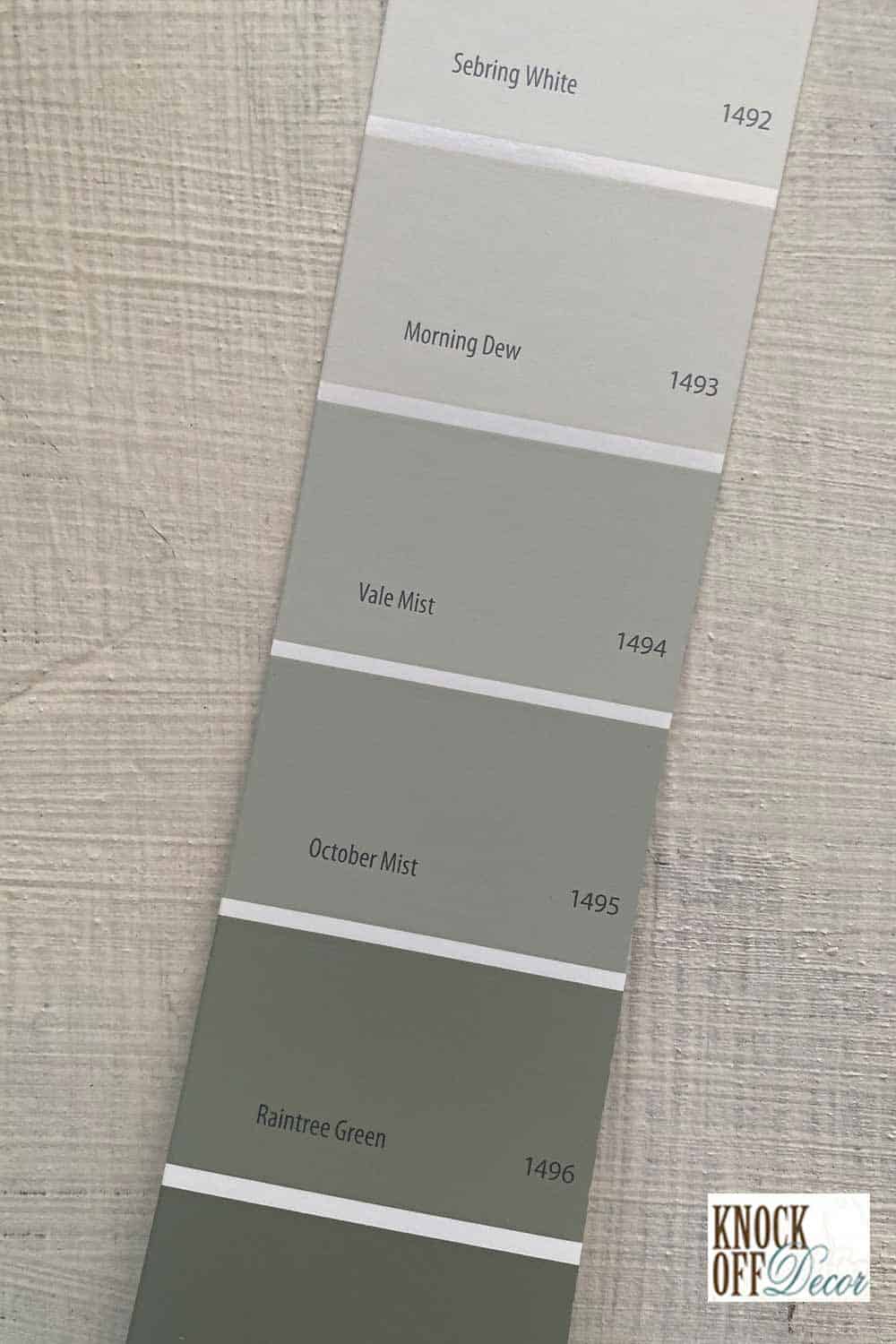 Benjamin Moore October Mist 1495 – The Gentle Warm Sage Green ...