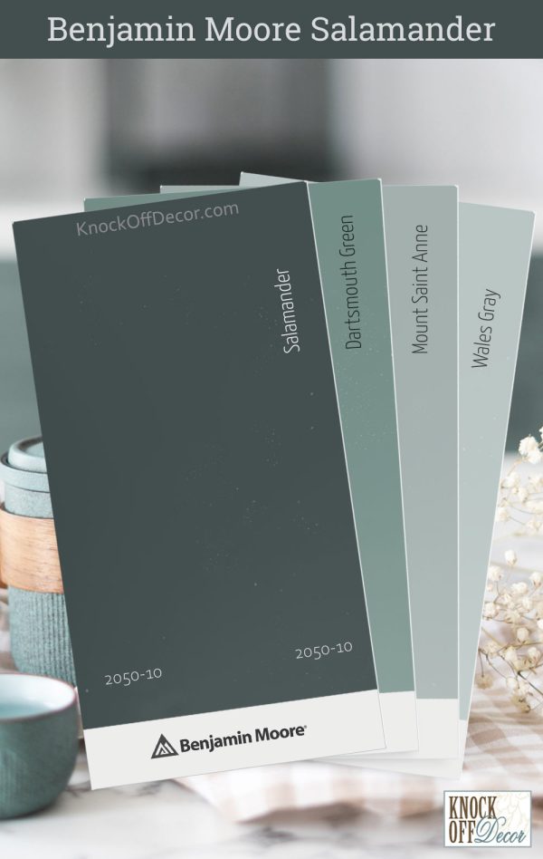 Benjamin Moore Salamander Review – The Gorgeous Victorian Dark Green ...