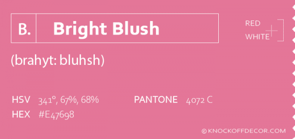 What Color is Blush? Defining One of the World's Most Popular Colors ...