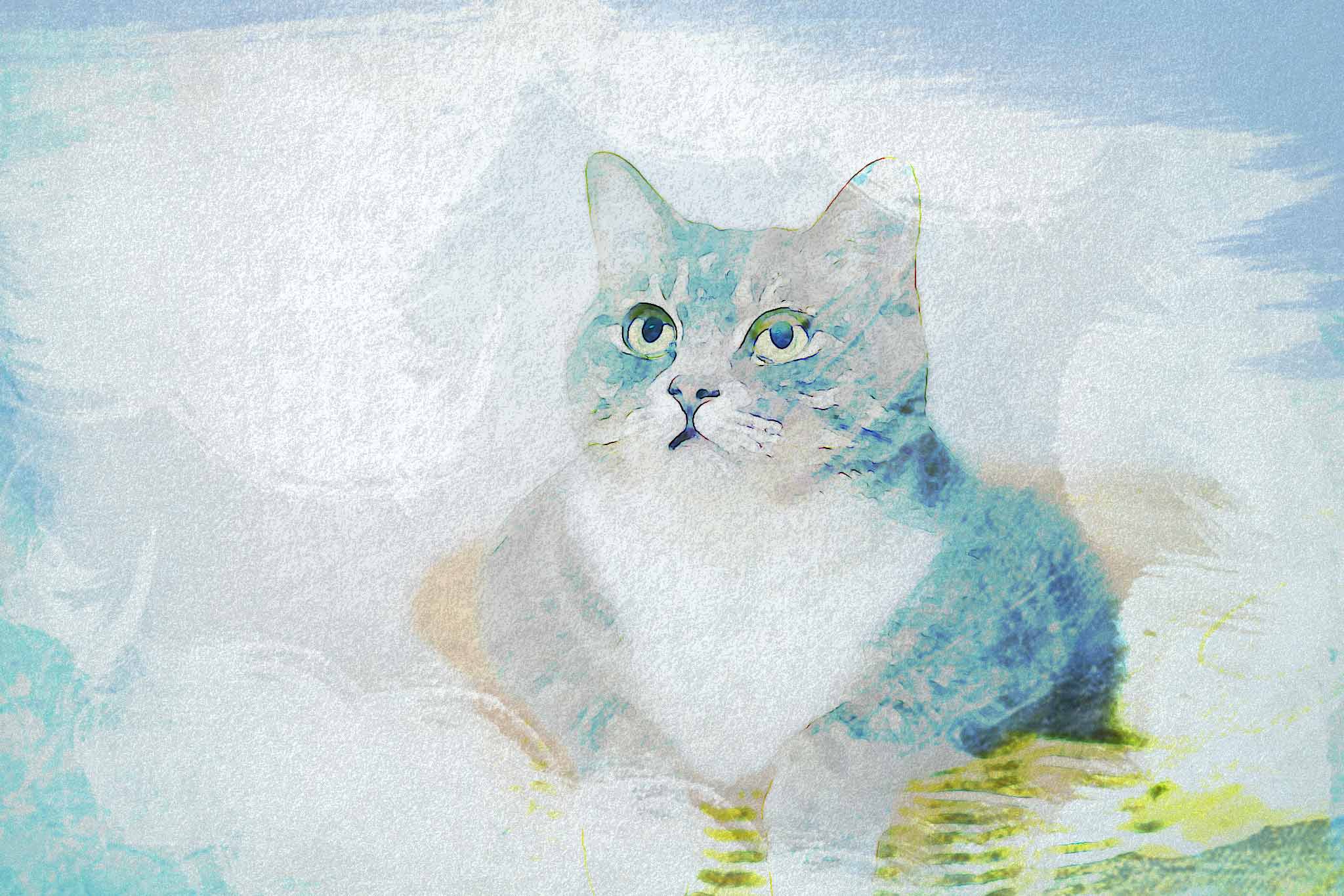 25+ Watercolor Cat Paintings to Capture Your Artistic Soul ...