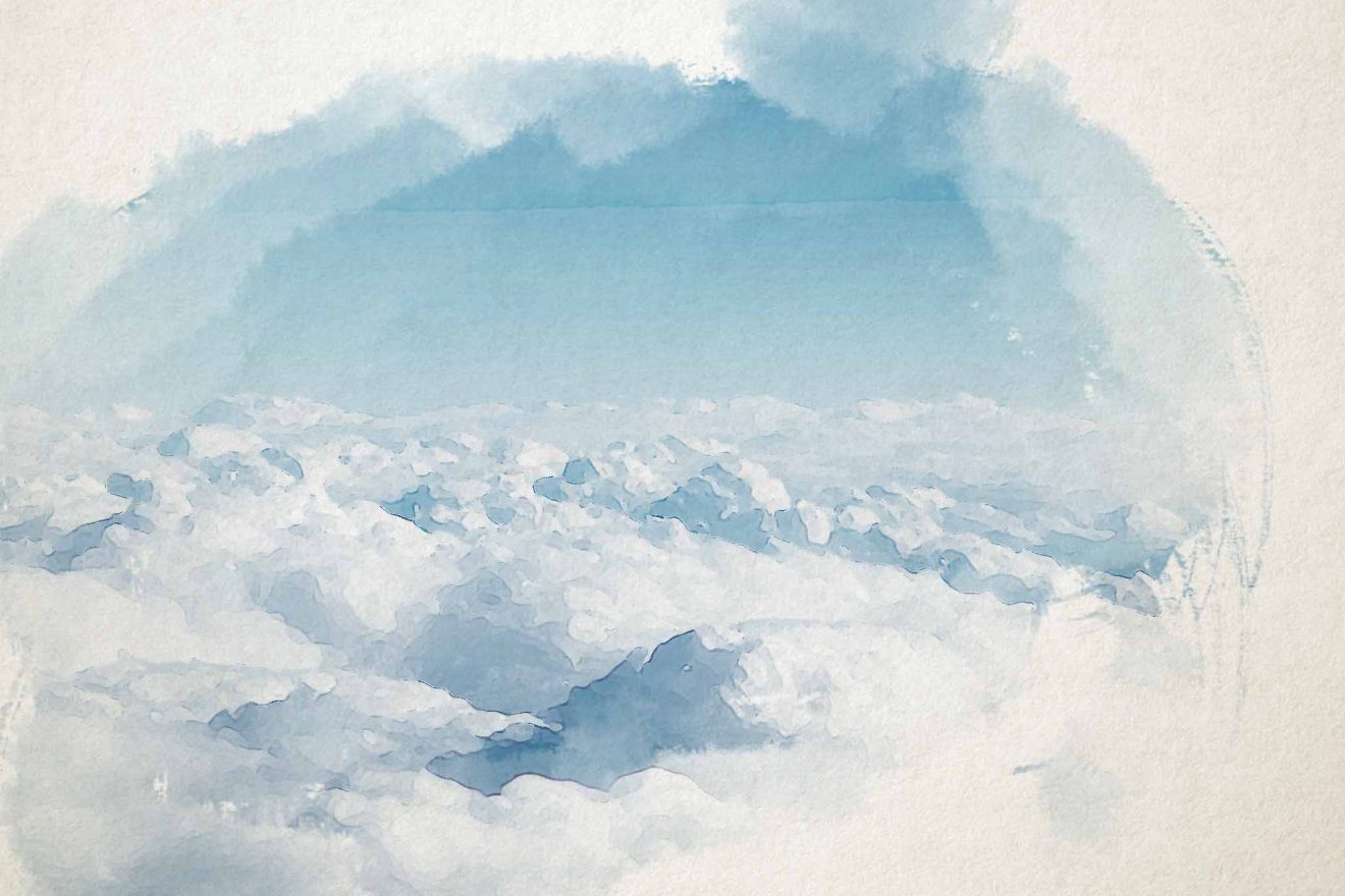 25+ Wonderous Watercolor Cloud Paintings That Will Make Your Day ...