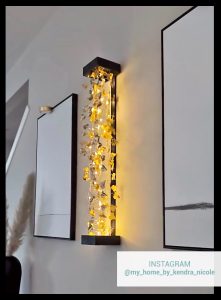 DIY Gilded Vine Wall Sconce - KnockOffDecor