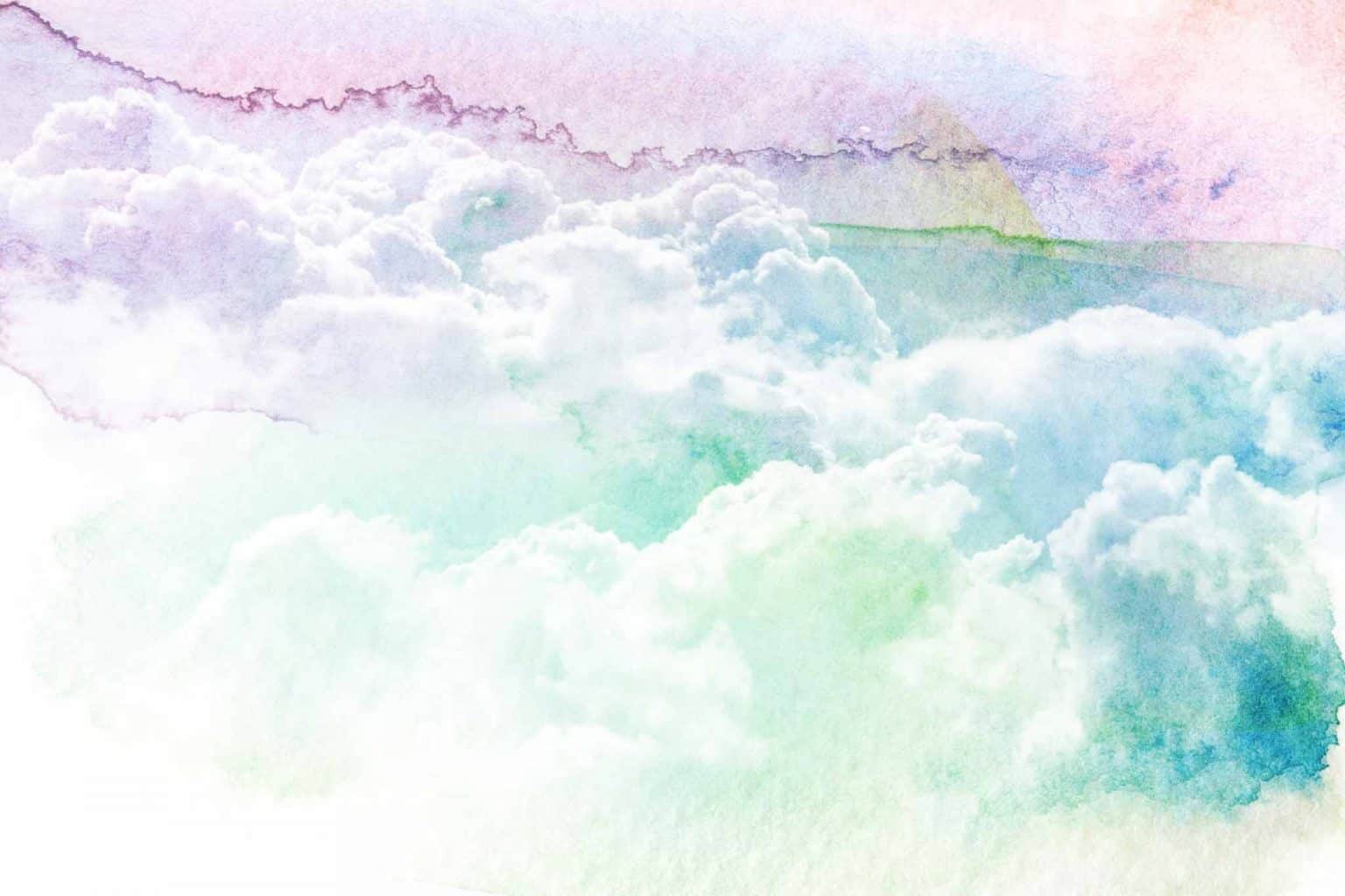 25+ Wonderous Watercolor Cloud Paintings That Will Make Your Day ...