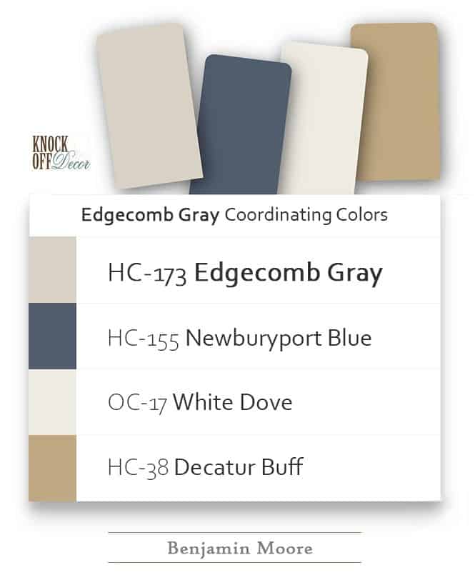 Benjamin Moore Edgecomb Gray HC-173 – The Go-to Greige for a Calm and ...