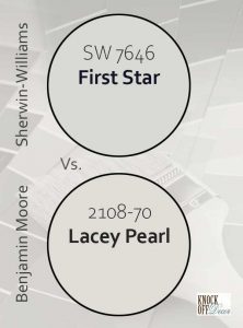 Sherwin Williams First Star Review – The Light and Cool Gray ...