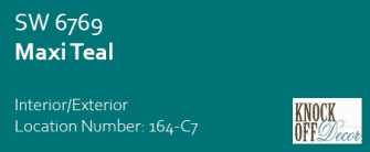 Sherwin Williams Teal Colors - 15 Best Teals to Mesmerize Your Home ...