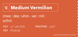 What Color Is Vermilion? How to Use This Lively Color in Your Life ...