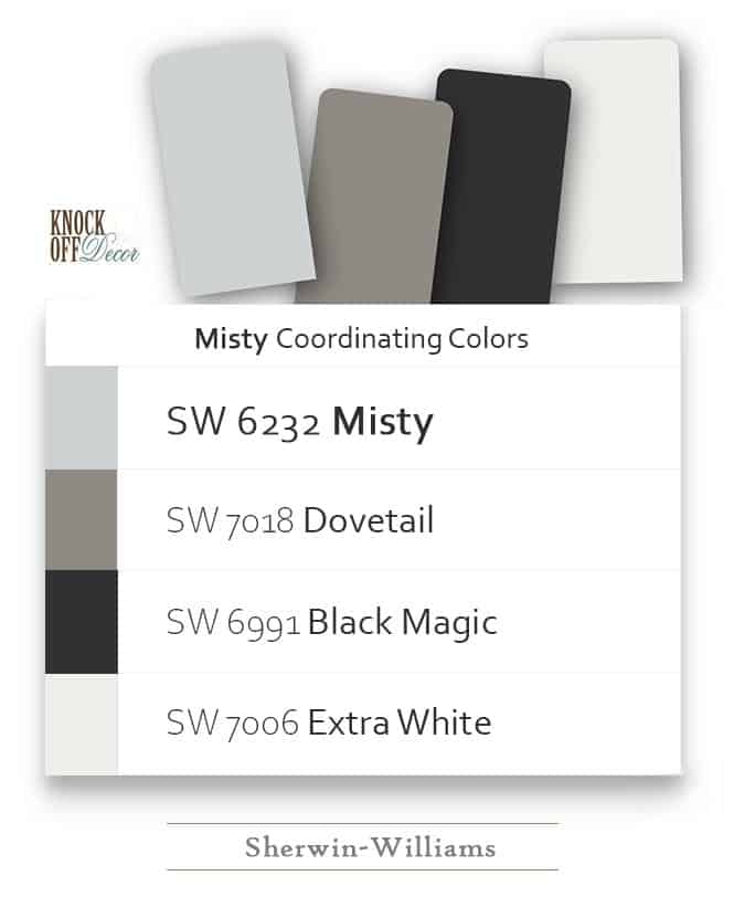 Sherwin-Williams Misty Review - Soothe Your Home Decor with This Trendy ...